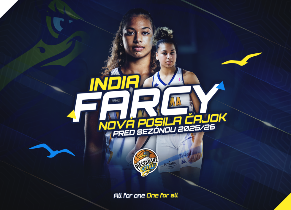 Novou rozohrávačkou Piešťanských Čajok je Francúzka India Farcy ...